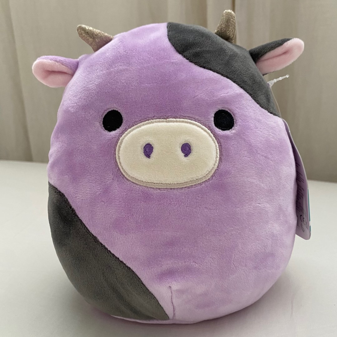 Alexie the Cow 7" Squishmallow, Hobbies & Toys, Toys & Games on Carousell
