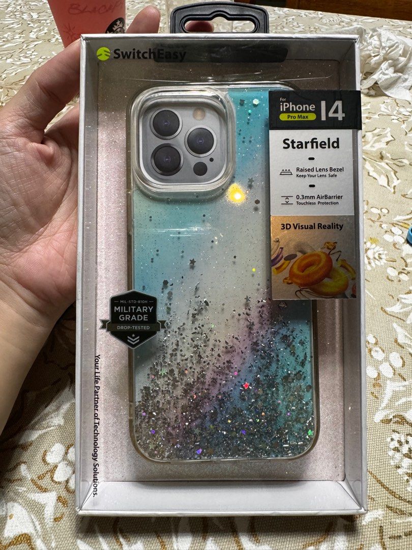 Almost New!!! SwitchEasy Starfield iPhone 14 Pro Max case, Mobile ...