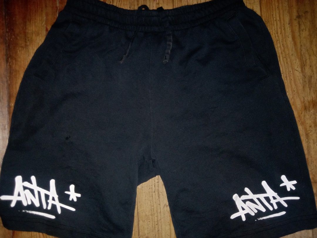 Anta short, Men's Fashion, Bottoms, Shorts on Carousell