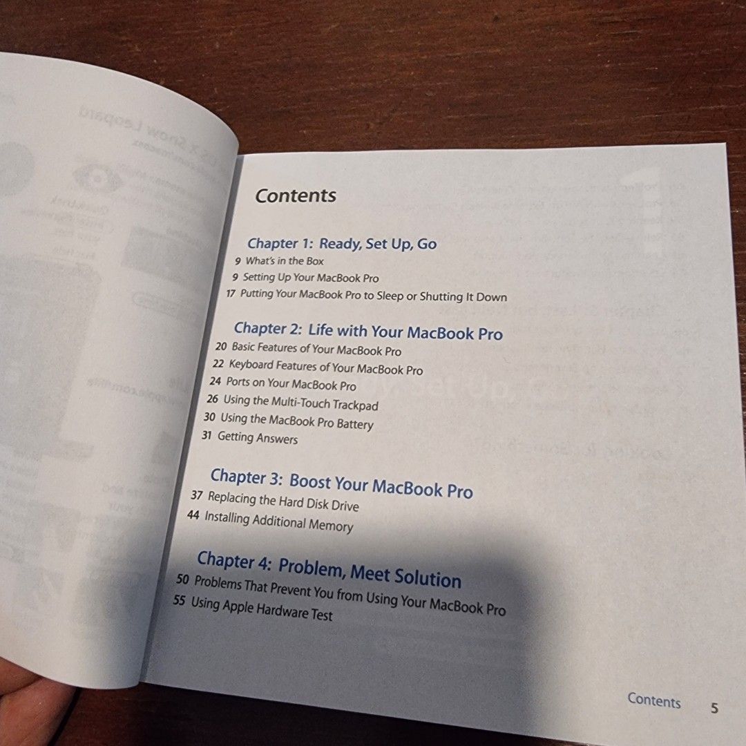 Apple Macbook Pro Manual (old model), Computers & Tech, Laptops ...
