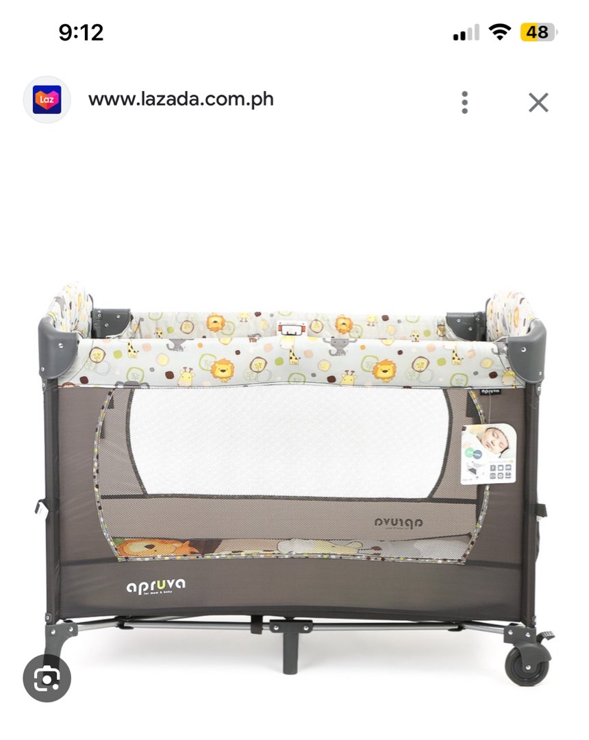 APRUVA CRIB, Babies & Kids, Baby Nursery & Kids Furniture, Cots & Cribs ...