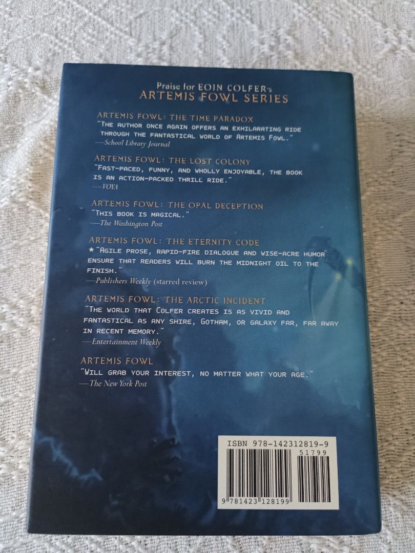 Artemis Fowl / The Atlantis Complex / Eoin Colfer, Hobbies & Toys ...