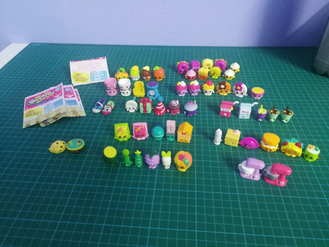 Authentic Shopkins from season 3 and season 4, 51 shopkins + 6 ...