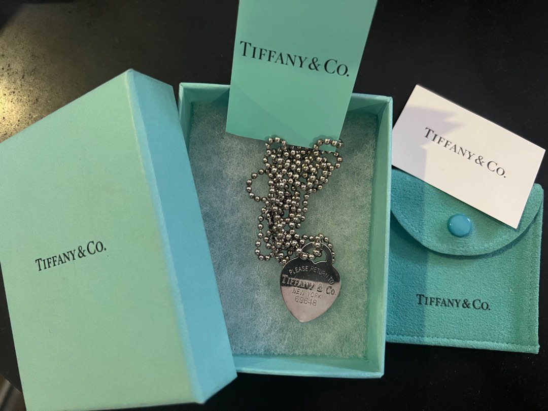 Authentic Tiffany & Co Return to Tiffany Heart Tag pendant Necklace ...