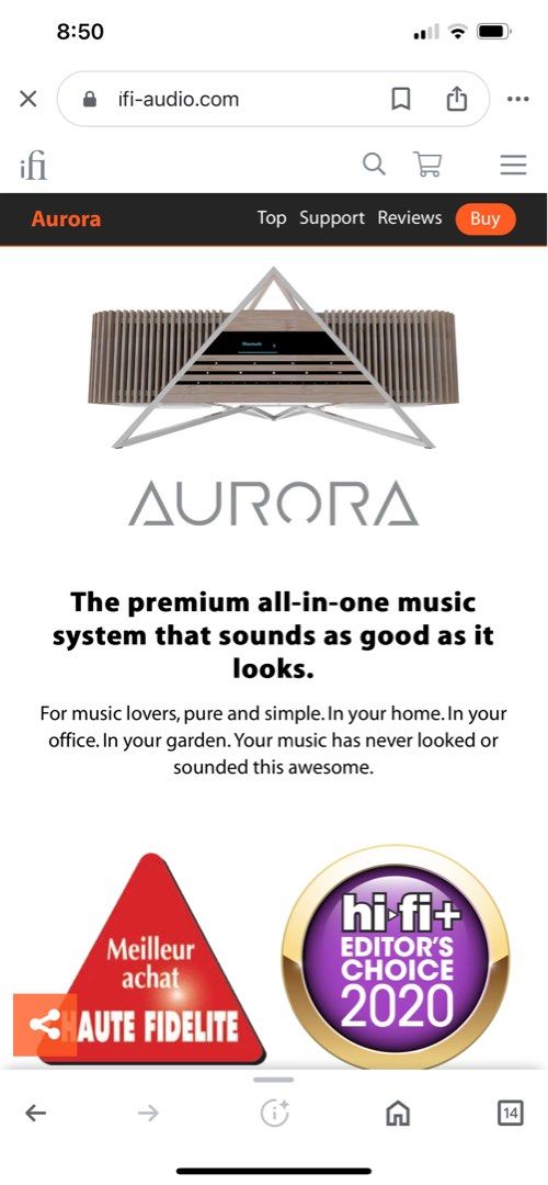 Award winning designed iFi Aurora Audio, Audio, Soundbars, Speakers ...