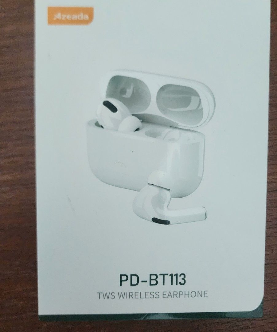 Azeada PD-BT113 3rd Gen TWS Bluetooth Headphones, Audio, Earphones on Carousell