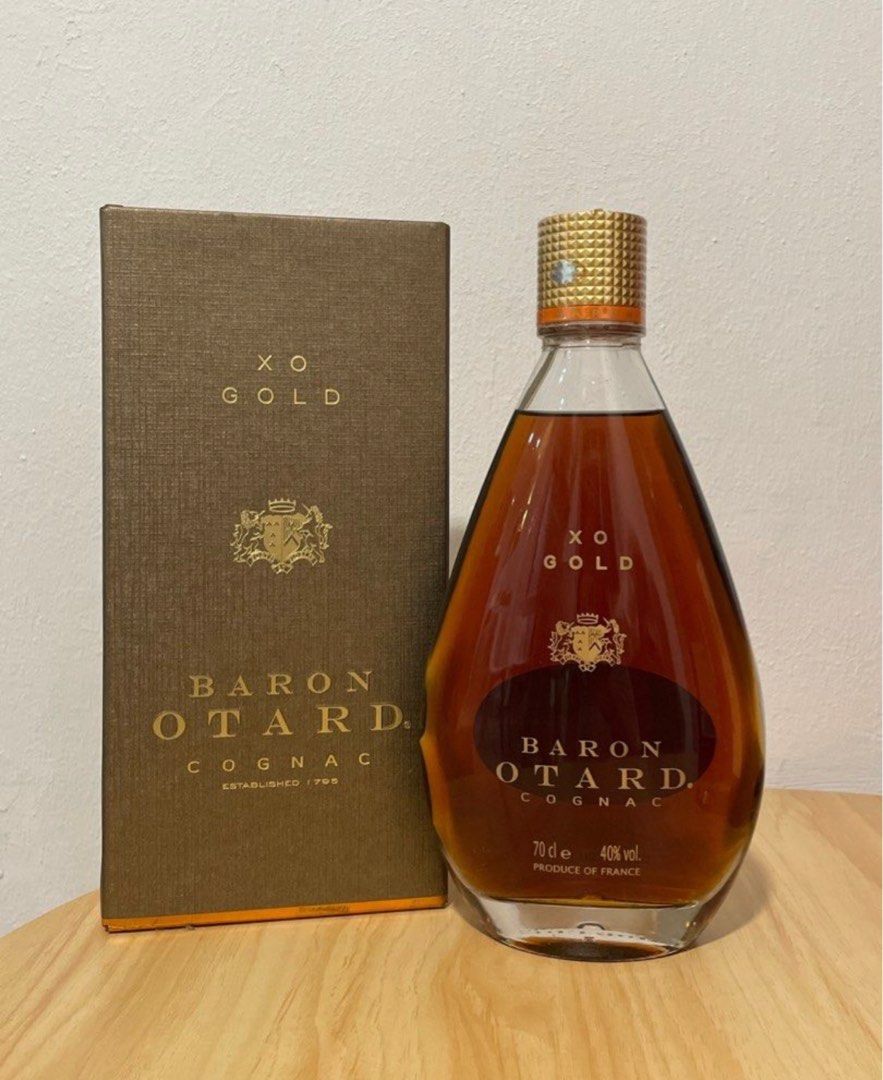 Baron Otard Cognac XO Gold 70cl 40%, Food & Drinks, Alcoholic Beverages ...