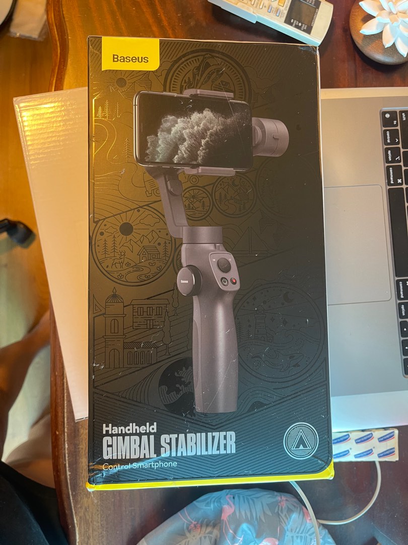 Baseus Handheld Gimbal Stabilizer Tripod, Photography, Photography ...