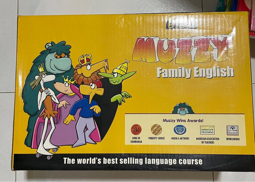 BBC Scholastic Muzzy Family English Set, Hobbies & Toys, Books ...