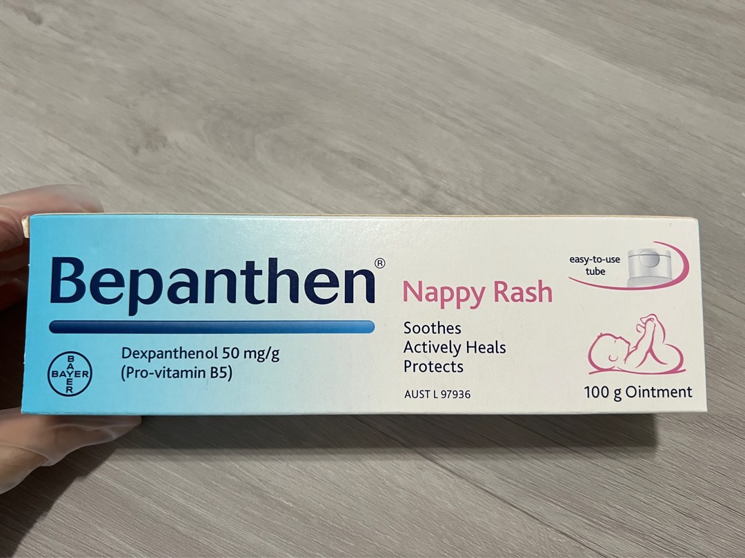 Bepanthen nappy rash ointment 100g, Babies & Kids, Bathing & Changing ...