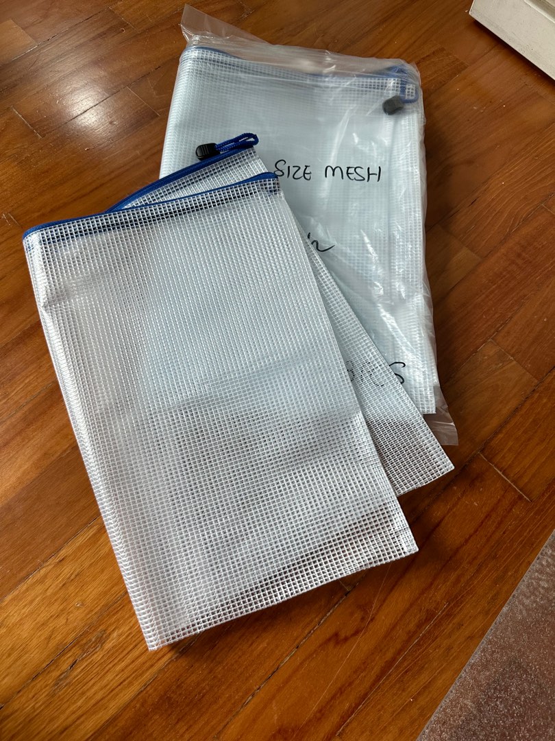 BN A3 Size mesh file bag, Furniture & Home Living, Home Improvement ...