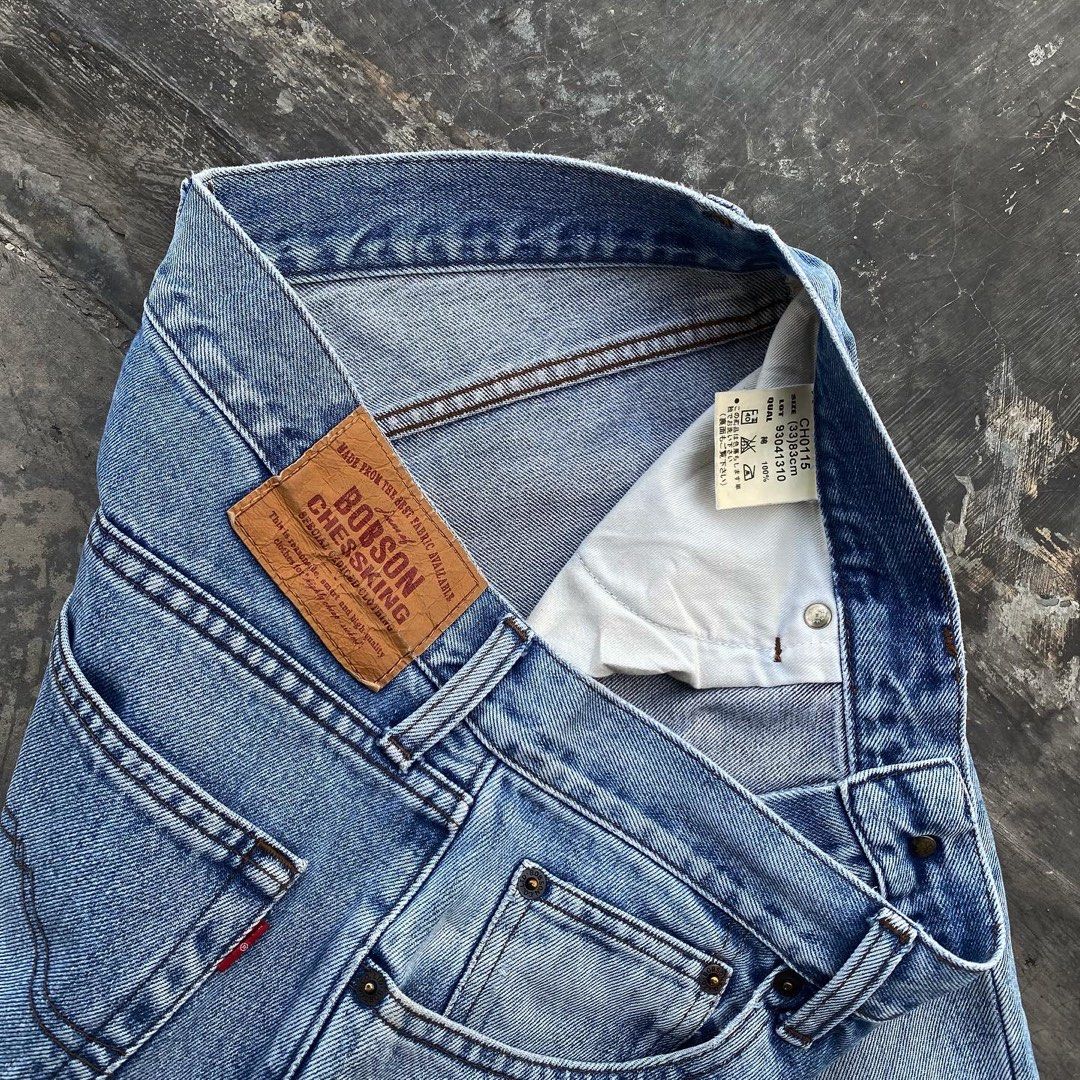 BOBSON JEANS PANTS, Fesyen Pria, Pakaian , Bawahan di Carousell