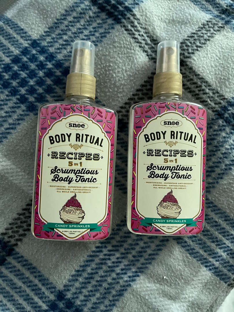 Body Ritual Scrumptious Body Tonic - Cotton Candy, Beauty & Personal ...