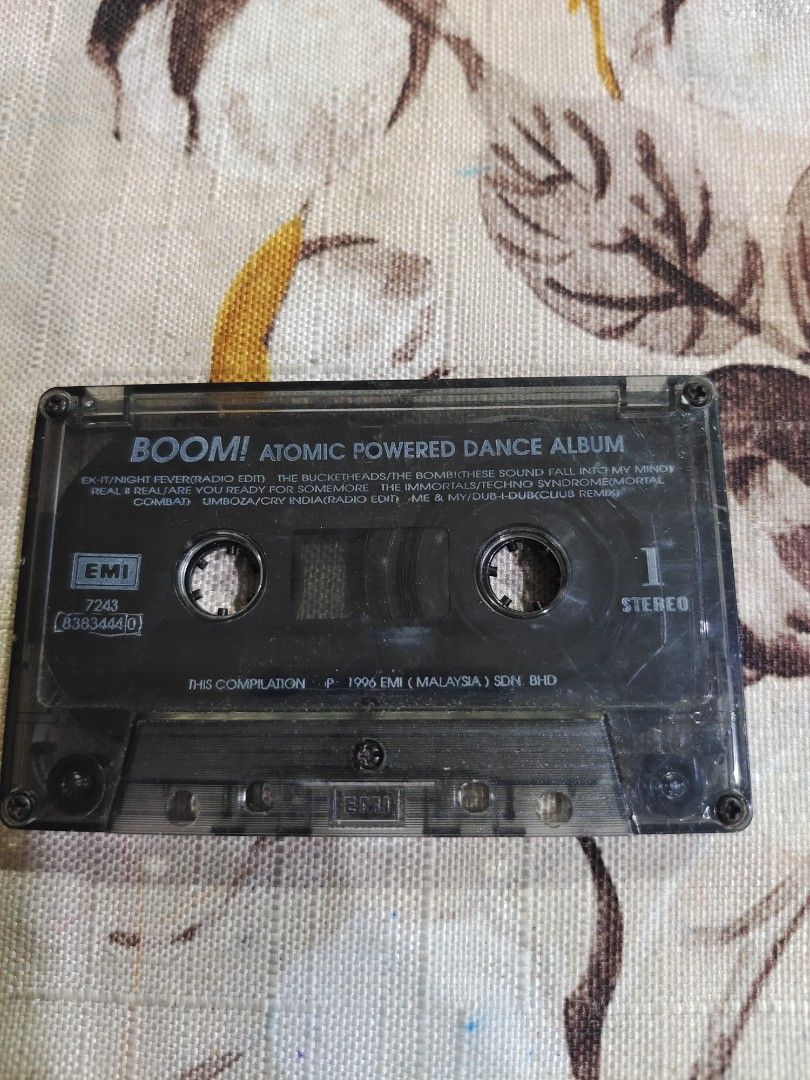 Boom! Atomic Powered Dance Album - Various Artis (Cassette), Hobbies ...