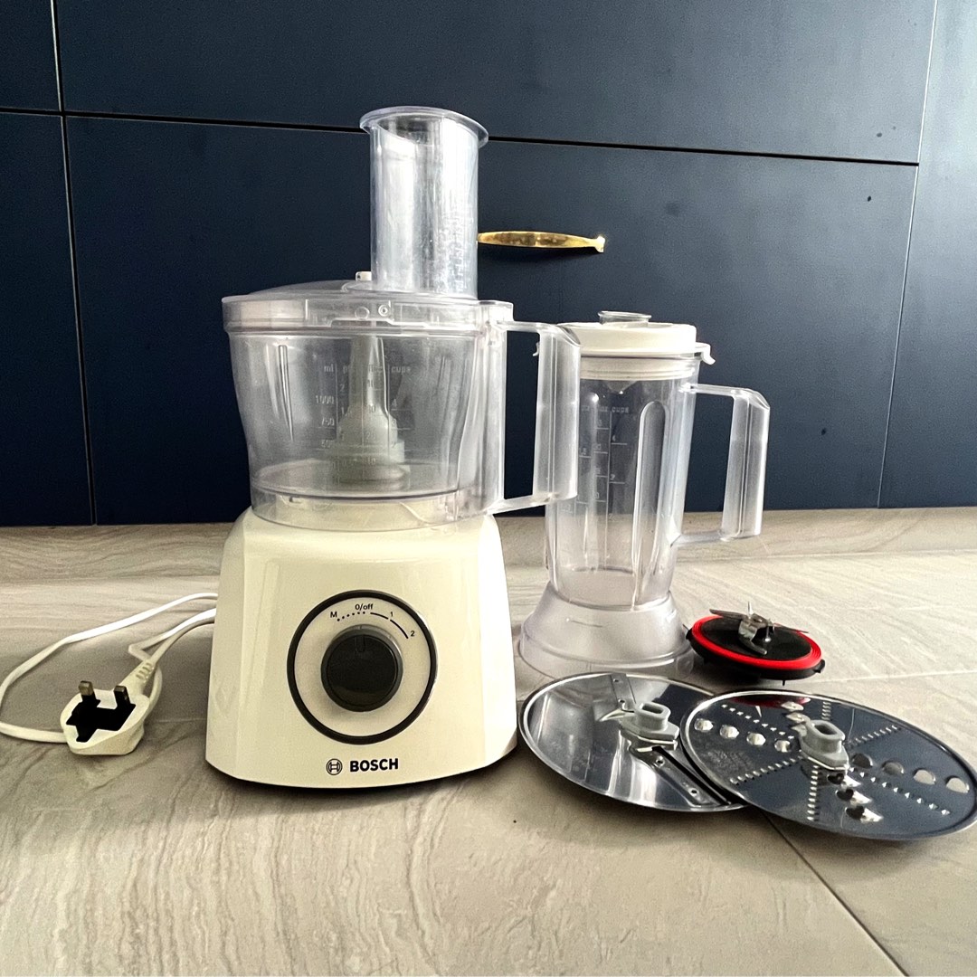 Bosch multi purpose food processor (MCM3100WGB), TV & Home Appliances ...