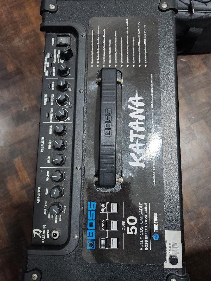 Boss Katana-50 Mk1, Audio, Soundbars, Speakers & Amplifiers on Carousell