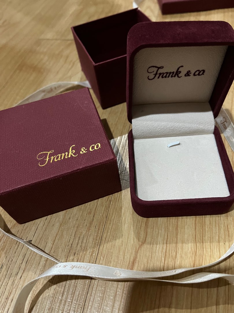 Box Frank & Co Medium, Barang Mewah, Aksesoris di Carousell