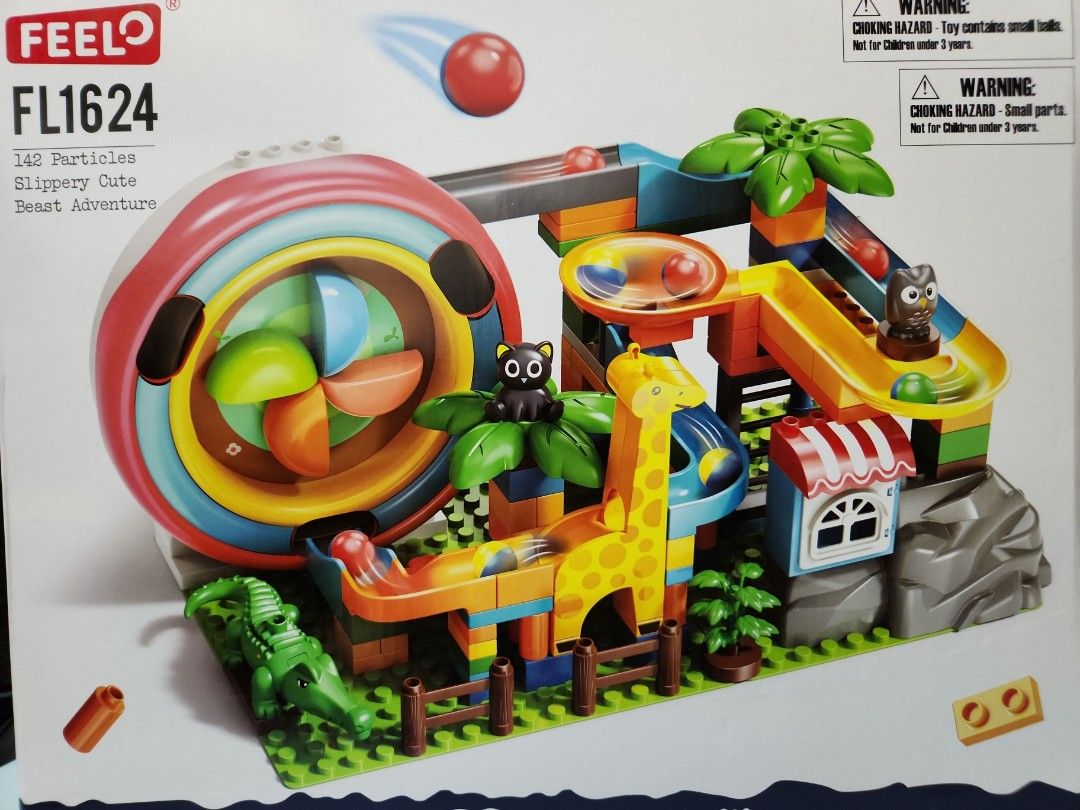 Brand new ball marble run Lego for toddlers, Babies & Kids, Infant ...