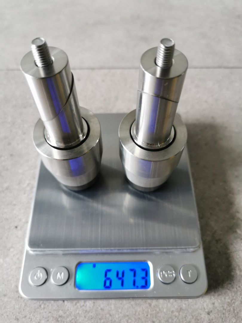 Brand New Universal Heavy Weight Bar End Balancer Sliders Barend ...