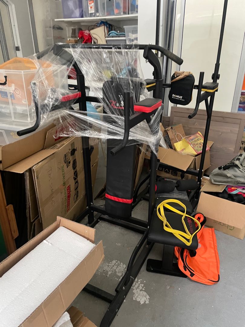 Calisthenics Pull up and Dips bar, Sports Equipment, Exercise & Fitness ...