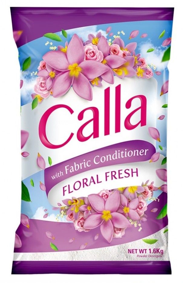 Calla powder detergent floral fresh 1.6k, Furniture & Home Living ...