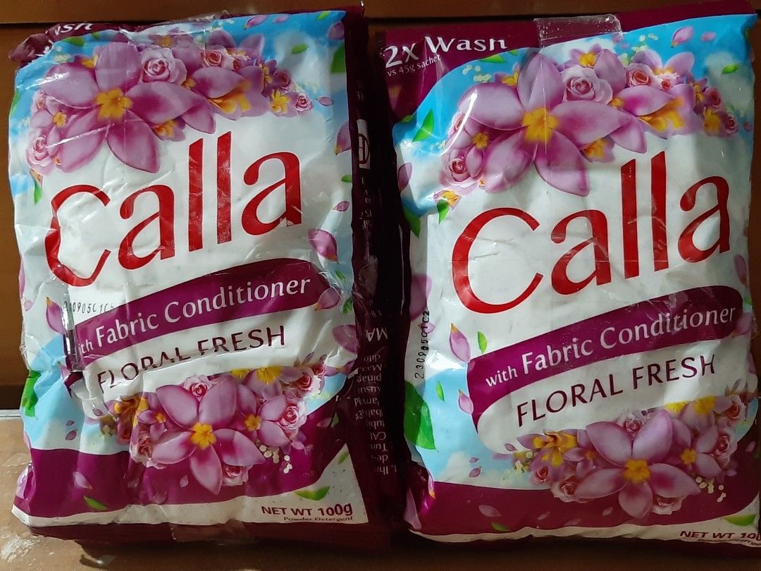 Calla powder w fabric conditioner 100g, Beauty & Personal Care ...