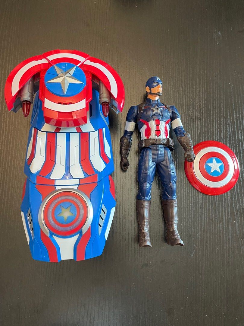 Captain America toys, 興趣及遊戲, 玩具 & 遊戲類 - Carousell
