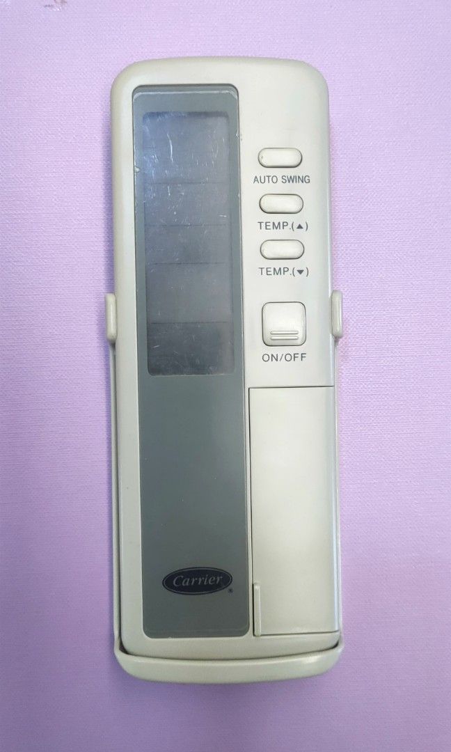 Carrier aircon remote controller, TV & Home Appliances, Air ...