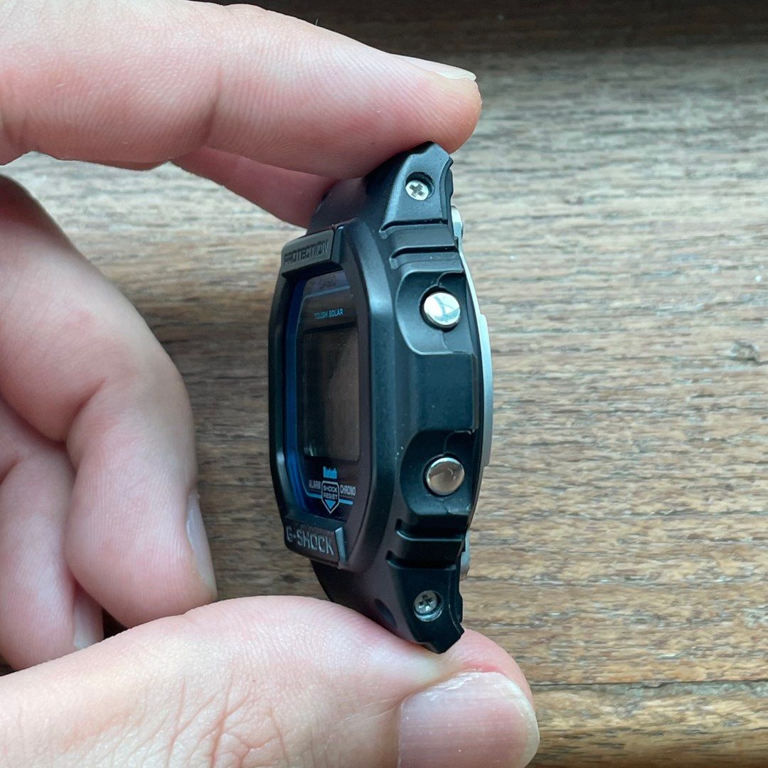 Casio G-shock GW-B5600 blue no straps, positive display, Men's Fashion ...