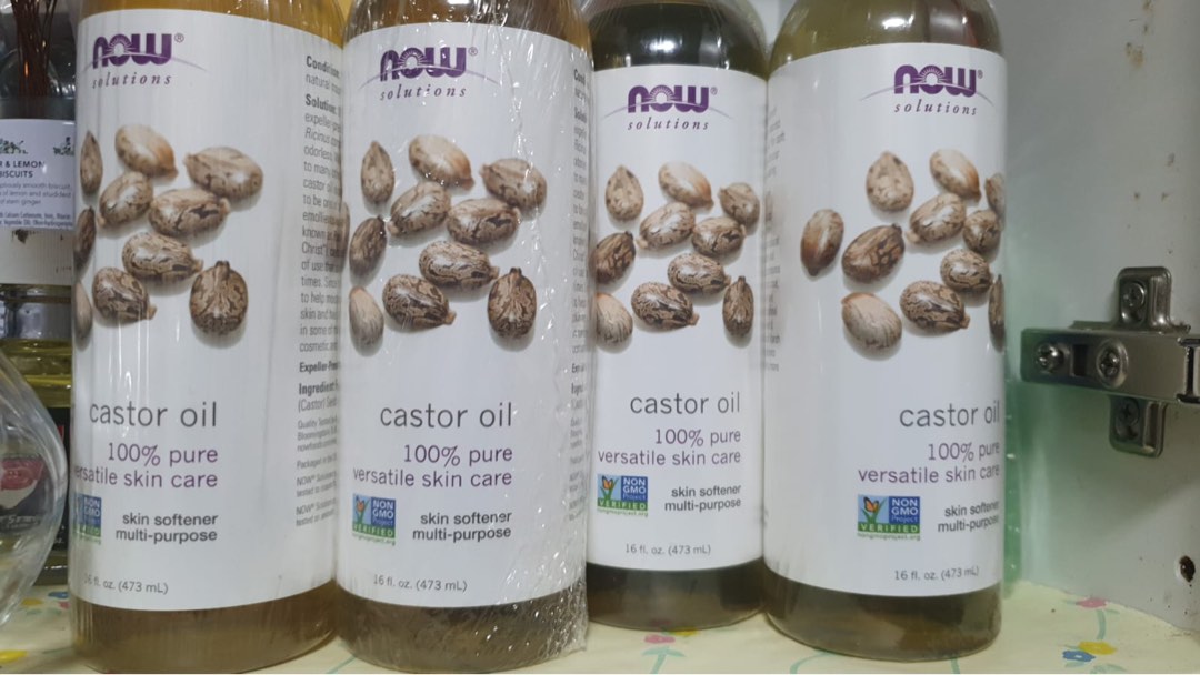 Castor Oil Now Solutions 473ml, Beauty & Personal Care, Bath & Body ...