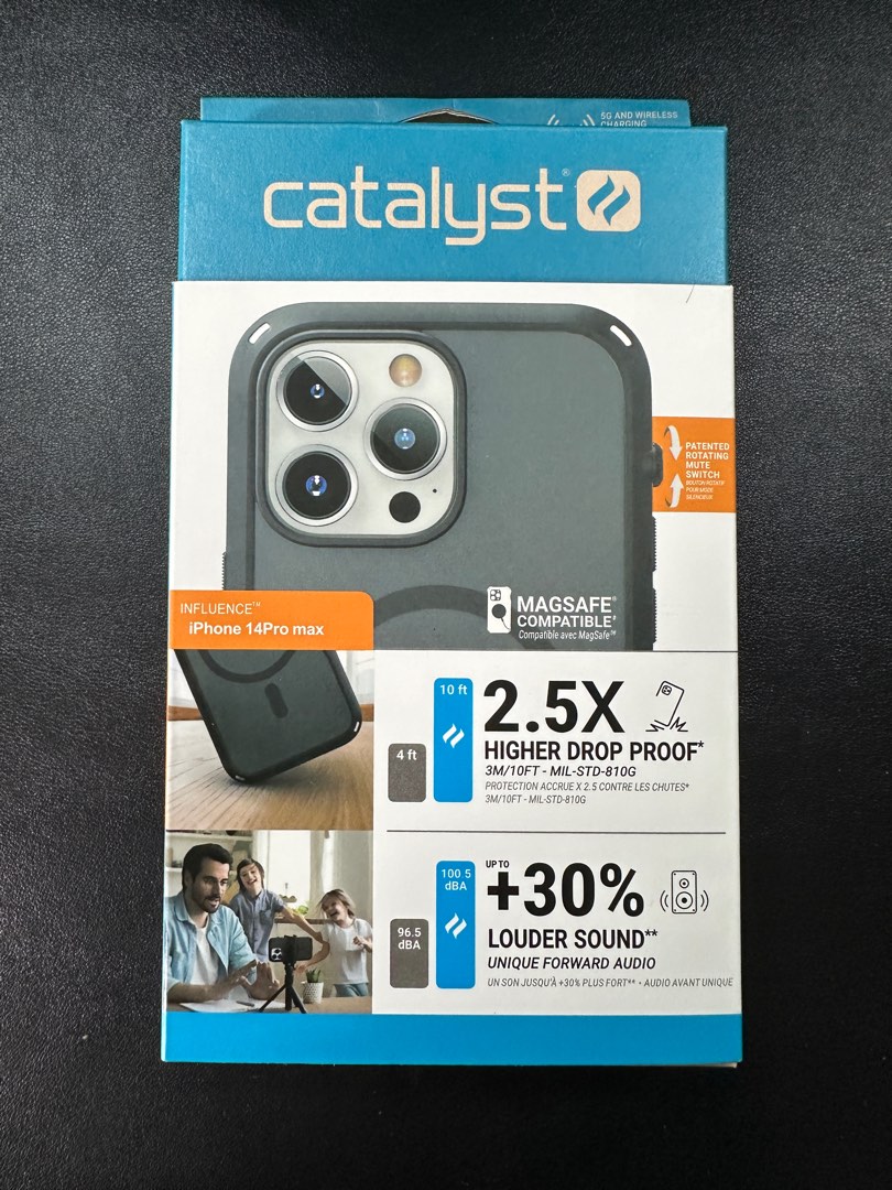Catalyst Influence for iPhone 14 Pro Max (Black), Mobile Phones & Gadgets, Mobile & Gadget ...