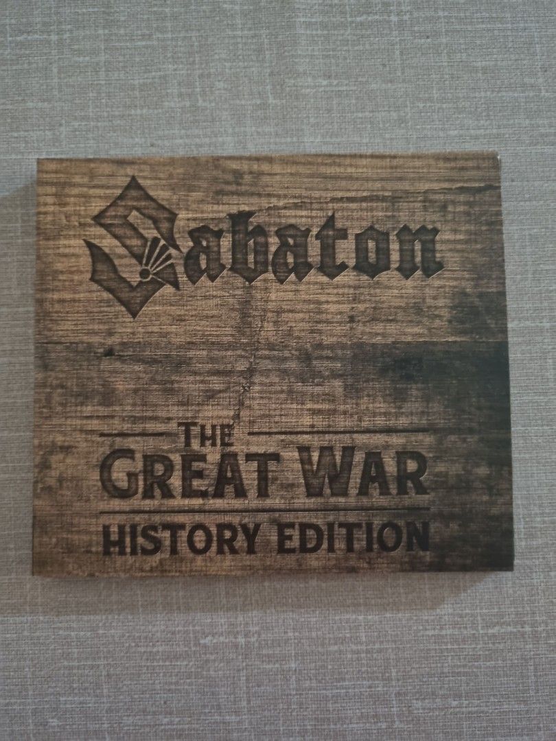 CD Sabaton The Great War History Edition, Hobbies & Toys, Music & Media ...