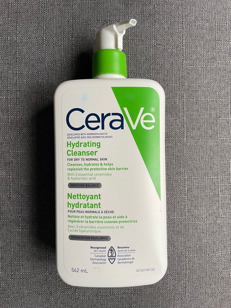 Cerave Hydrating Cleanser - Moisture Balance, Beauty & Personal Care ...