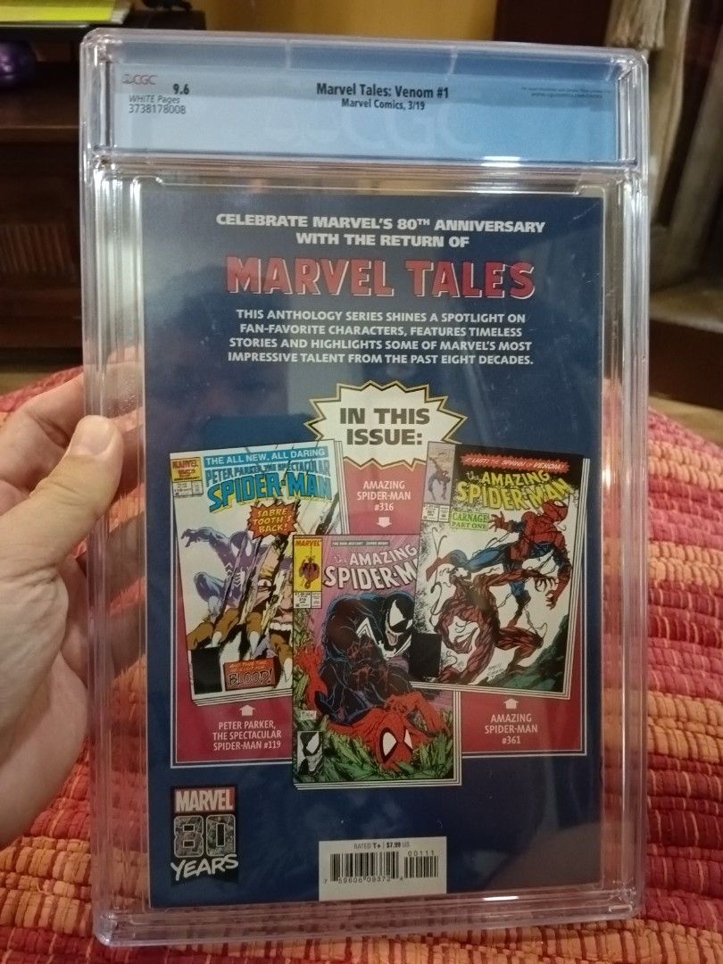 CGC 9.6 Graded Comics - Marvel - Marvel Tales: Venom #1, Cert ...