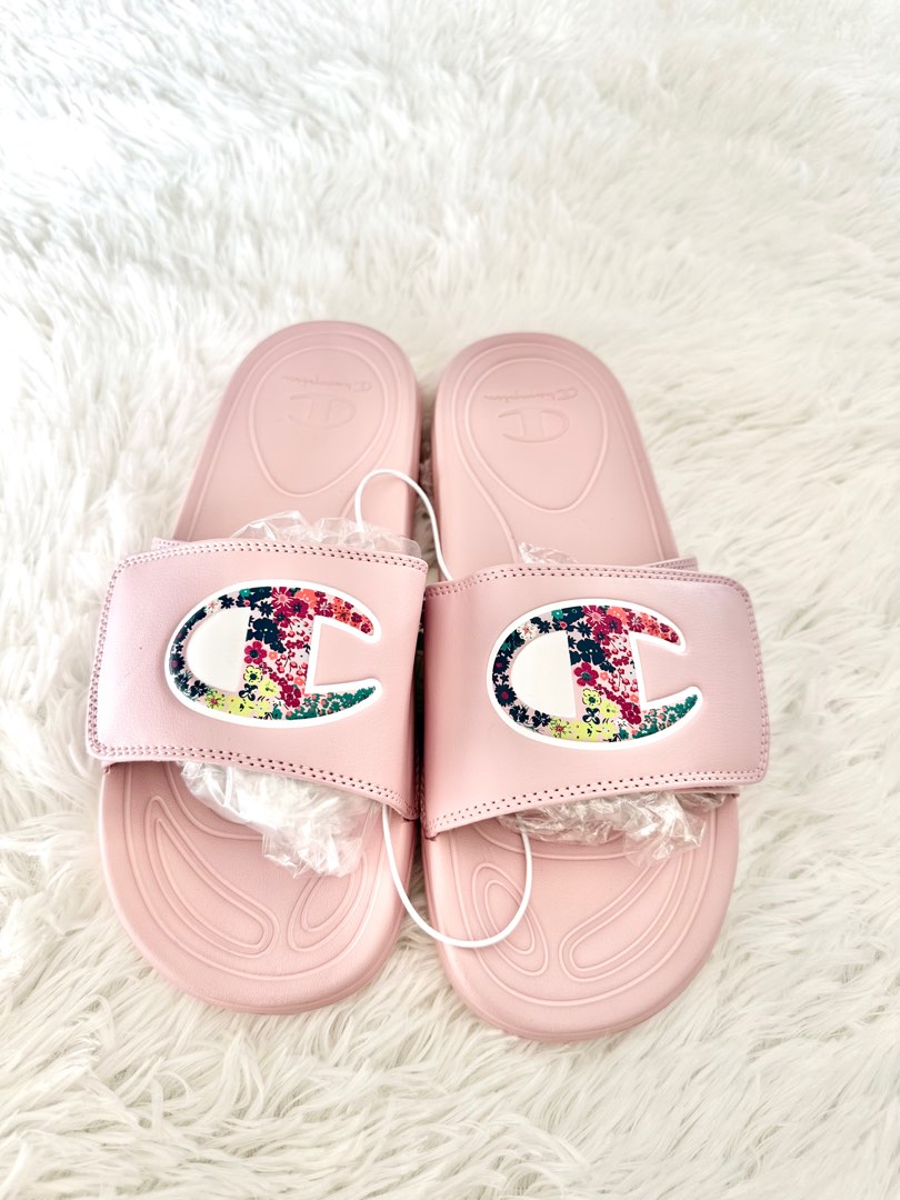 Champion Slides, Women's Fashion, Footwear, Slippers and slides on ...
