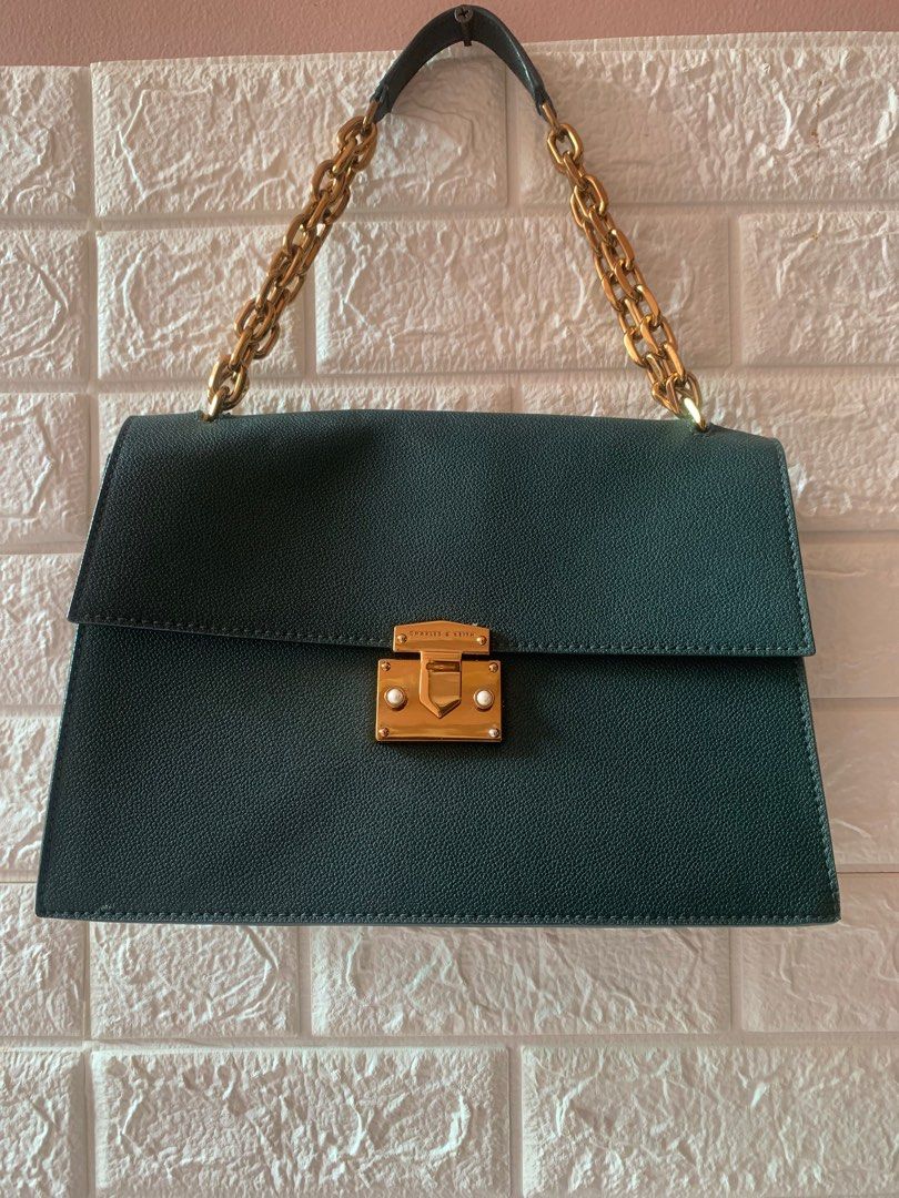 Charles and Keith bag, Fesyen Wanita, Tas & Dompet di Carousell