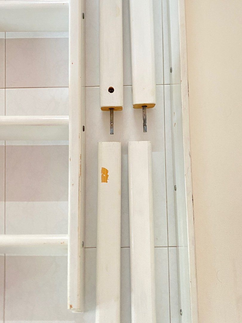 CLASSIC - MID HIGH BED - SLANTING LADDER W. SLIDE, Furniture & Home ...