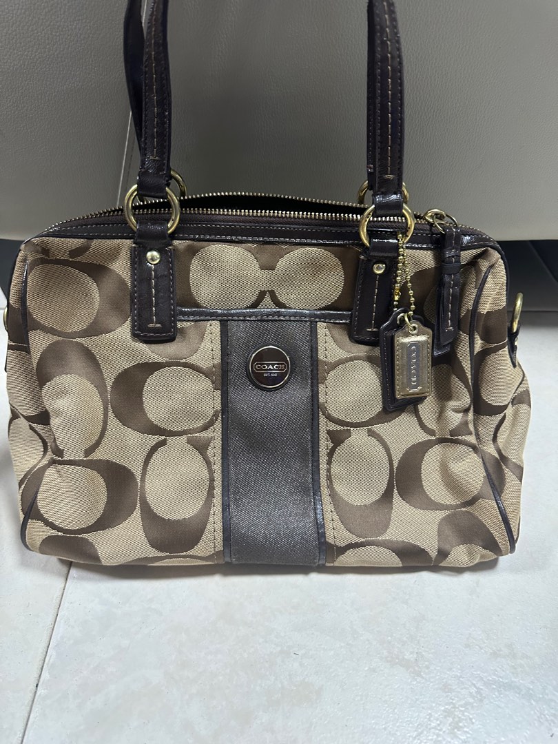 Coach hand bag, Women's Fashion, Bags & Wallets, Shoulder Bags on Carousell