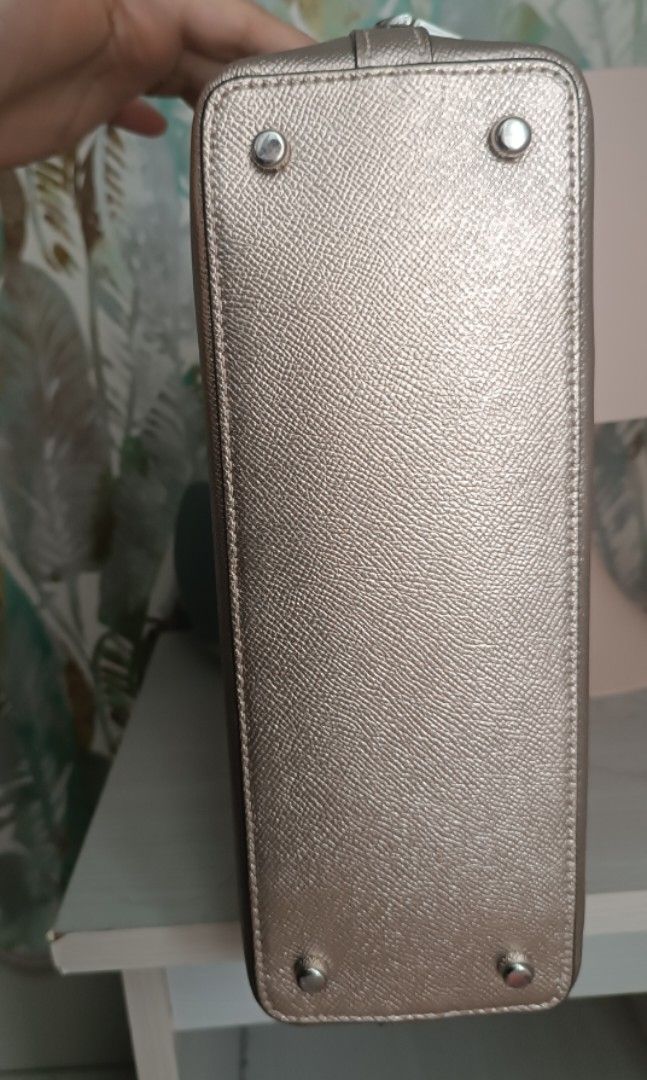 Coach Metallic Exotic Trim Mini Sierra, Luxury, Bags & Wallets on Carousell