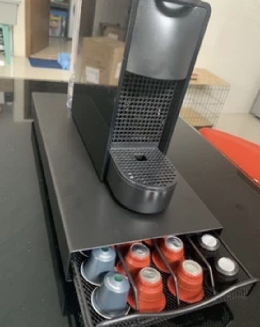 Coffee Machine Base Coffee Pod Holder Drawer Home Base Storage Coffee ...