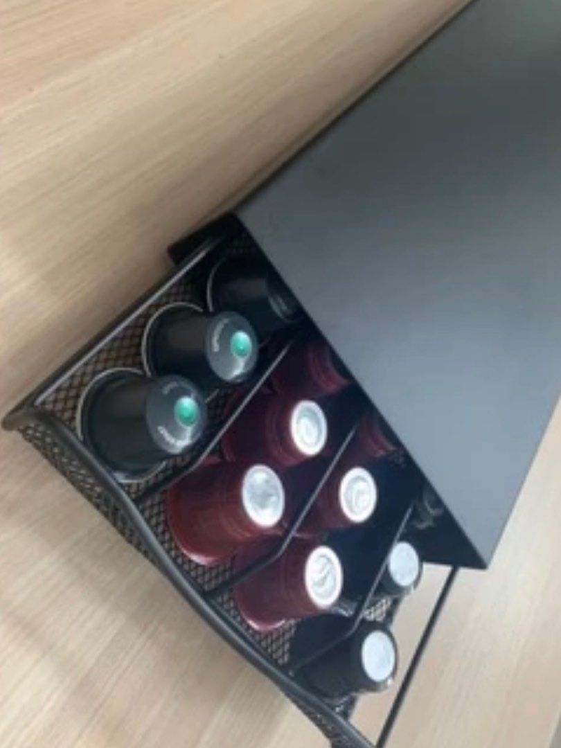 Coffee Machine Base Coffee Pod Holder Drawer Home Base Storage Coffee ...