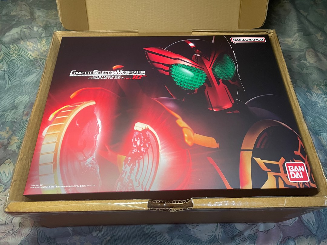 csm ooo driver complete set vet.10th 幪面超人OOO變身器 10週年豪華版 kamen rider ooo ...