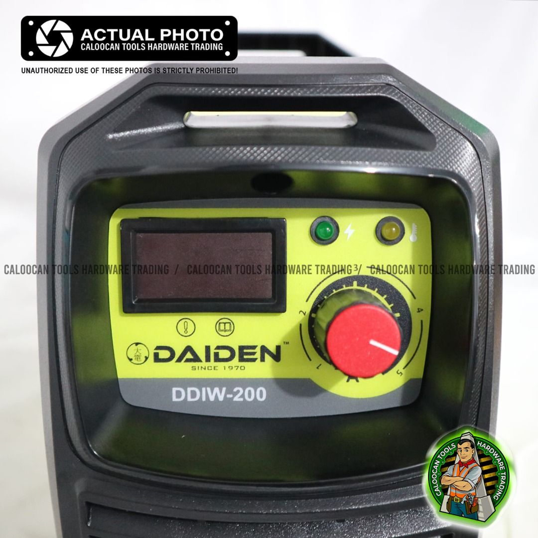 DAIDEN Japan DDIW-200 DDIW-200A Inverter Type Welding Machine - Genuine ...