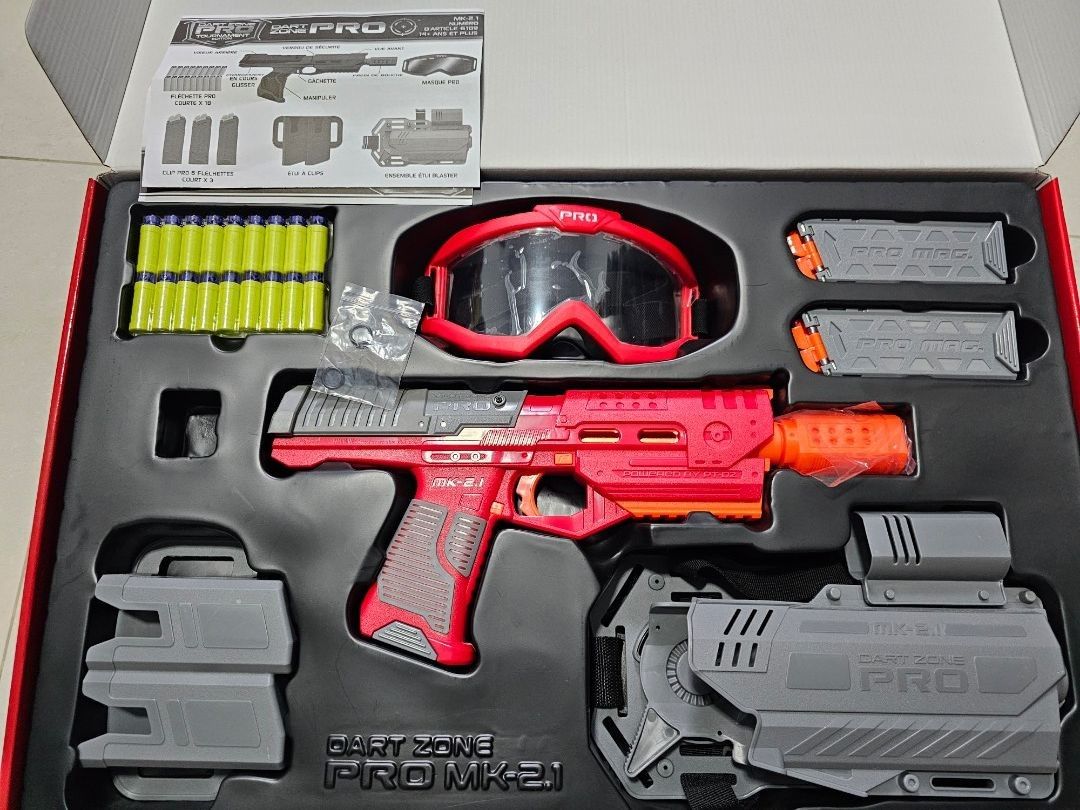 Dart Zone Pro Mk-2.1 nerf pistol blaster, Hobbies & Toys, Toys & Games ...