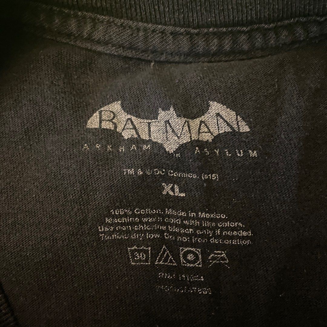 DC Comics Batman Arkham Asylum The Joker Inmate Video Game Promo Tee ...