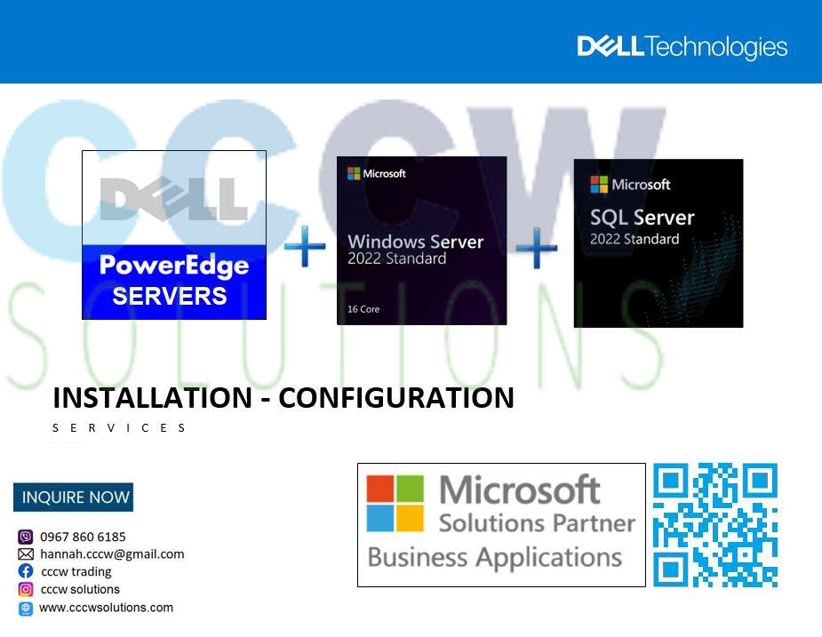 Dell PowerEdge Servers plus Windows Server 2022 and SQL Server ...