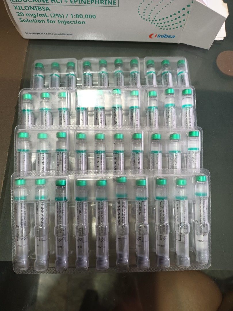 Lidocaine Dental Anesthesia Dentist Material Xilonibsa, Health ...