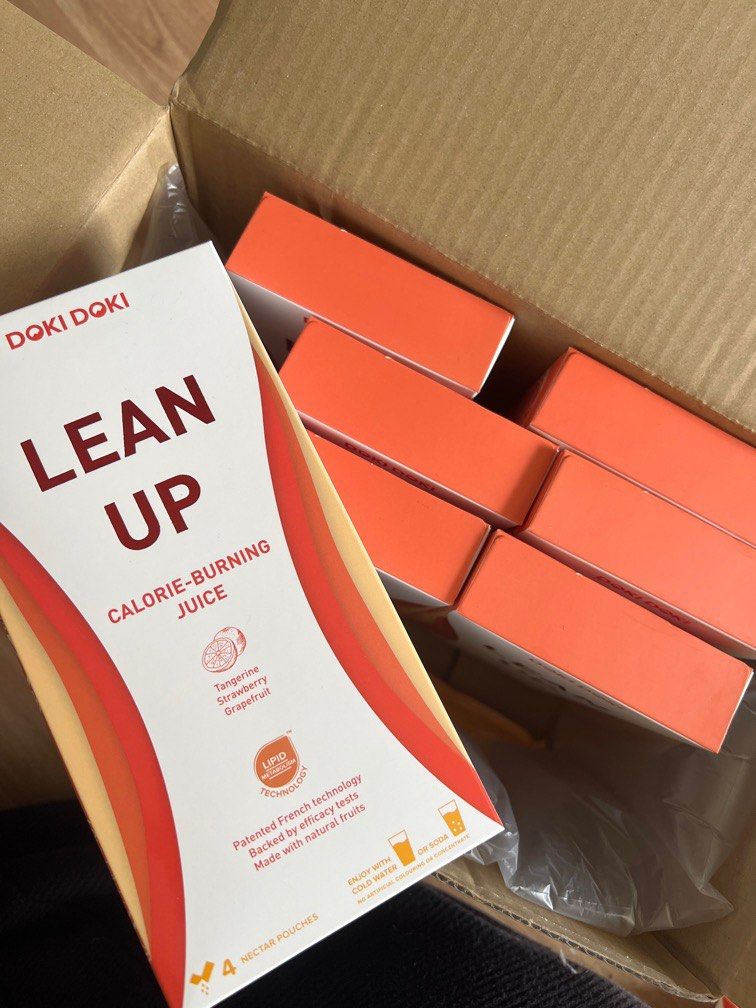 DOKI DOKI Lean Up Calorie-Burning Juice - Tangerine Strawberry ...