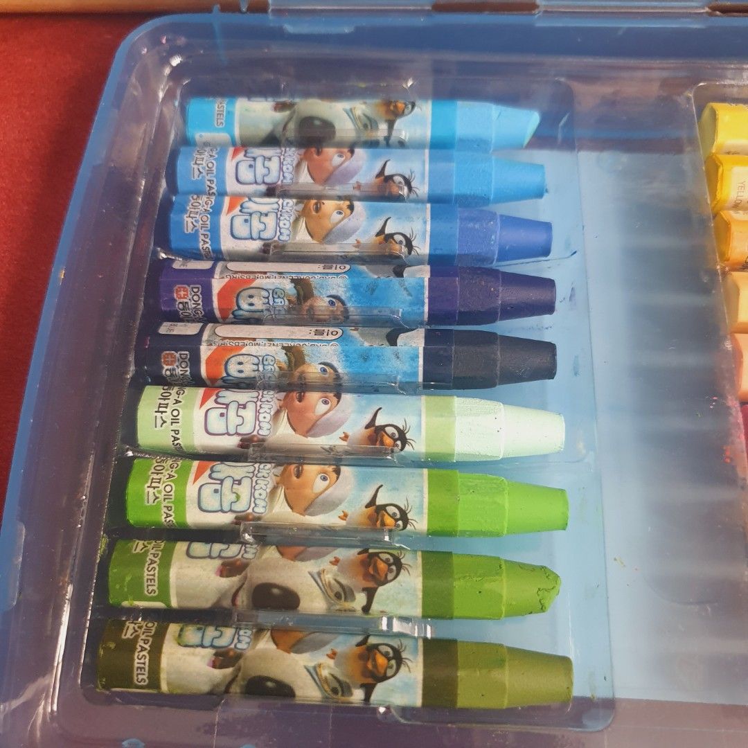 Dong-a 36 colors Oil Pastel Set, Hobbies & Toys, Stationary & Craft ...