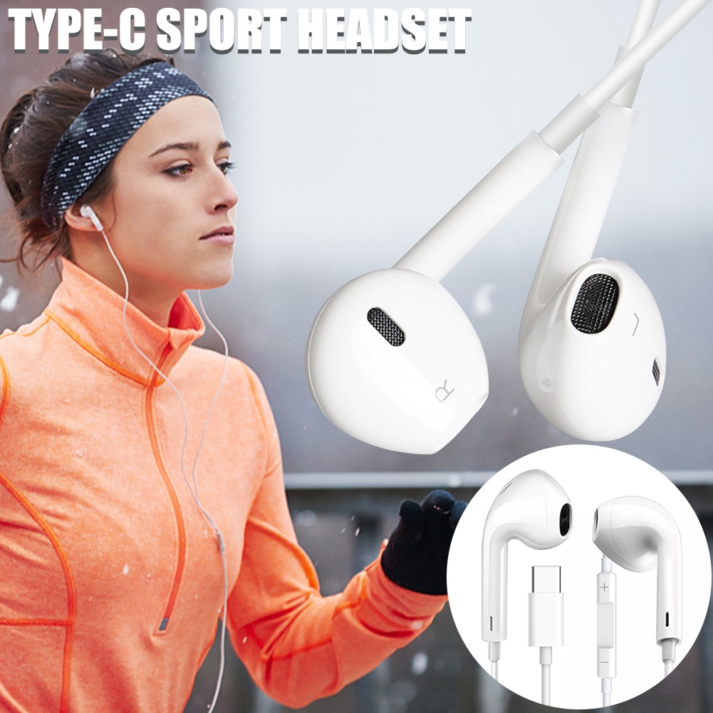 earbuds high quality wired Type-c earphones headphones headsets with ...